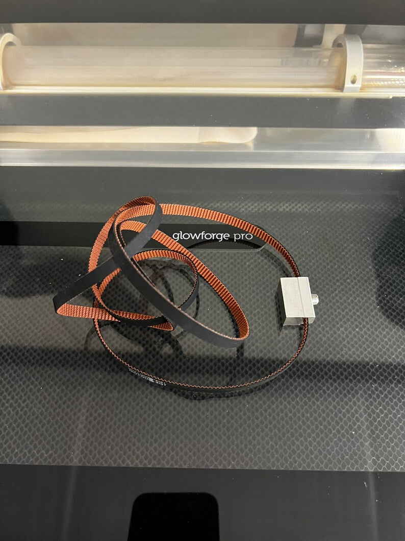Glowforge Carriage Plate Drive Belt – Wiregrass Made